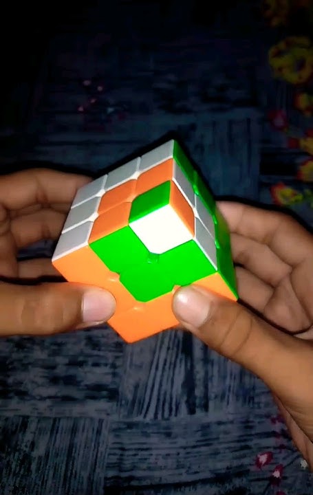 How to make cube in a cube in a cube pattern in 3×3 Rubik's cube #shorts - YouTube