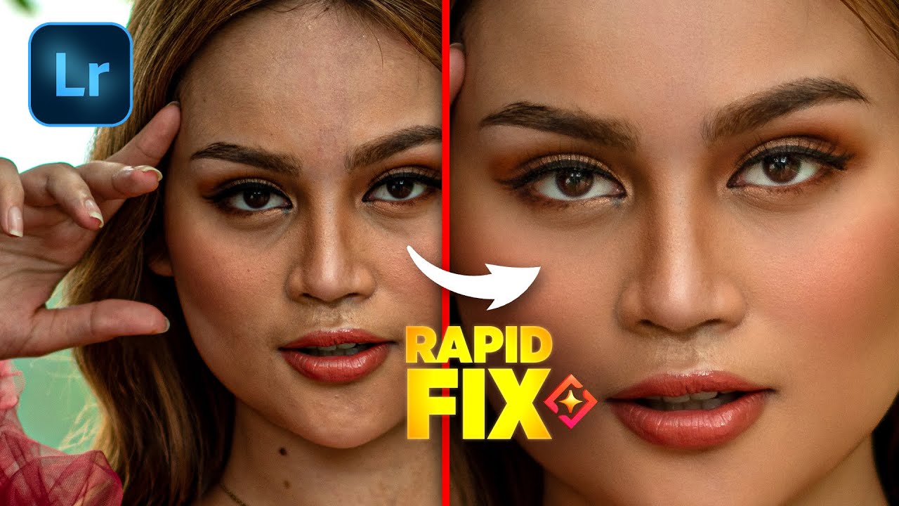 FIX SKIN TEXTURE in seconds with this AI feature! Portrait Retouching ...