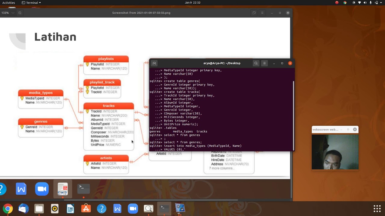 Membuat Relasi Antar Tabel di SQLite3 - YouTube