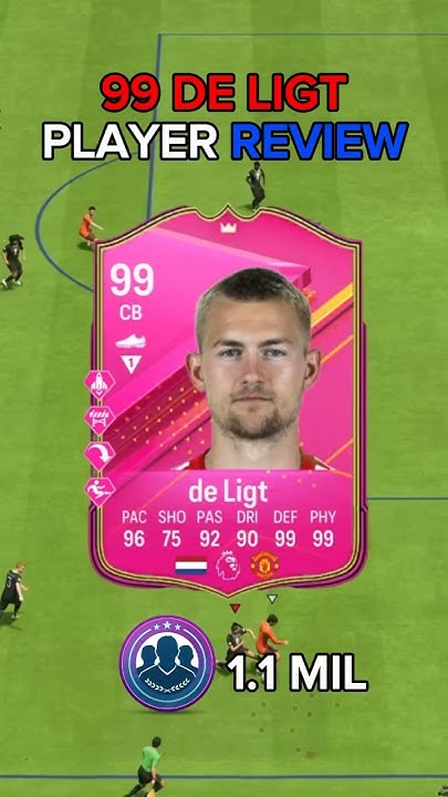 99 futties premium DE LIGT player review ea fc 24 #shorts #short #eafc24 - YouTube