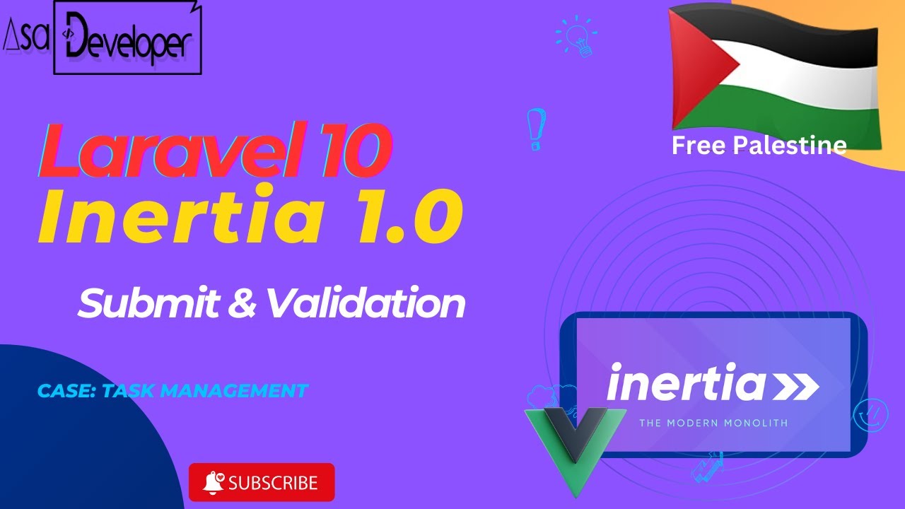 Laravel Inertia Vue Submit And Validation Part 6 Youtube 4739