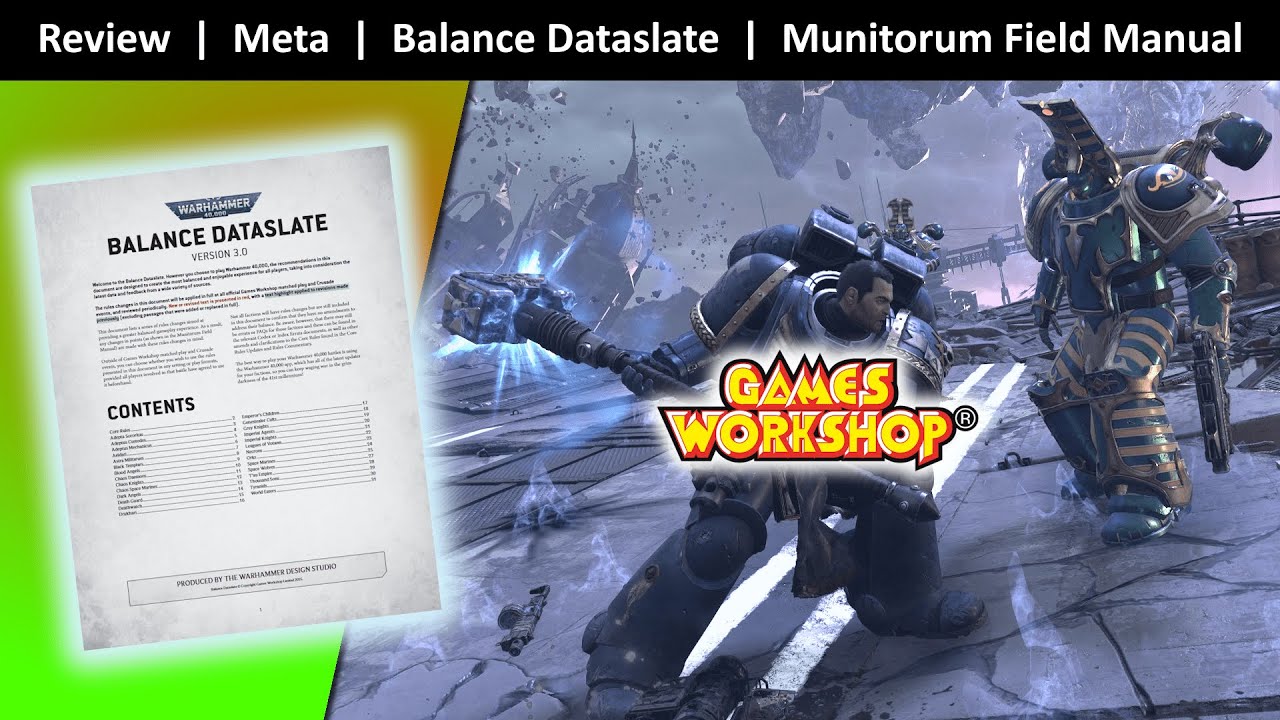 ¡Balance Dataslate sorpresa! | Análisis de los cambios | Meta - YouTube