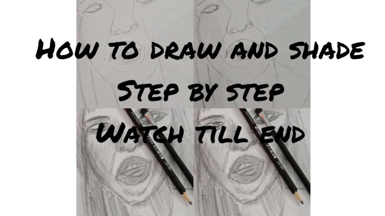 how I draw it and shading step by step for beginners|| the beginners ...
