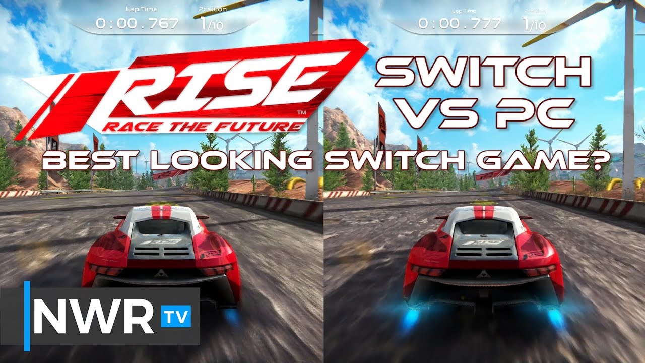 Rise Race the Future - Switch VS PC Tech Analysis - YouTube