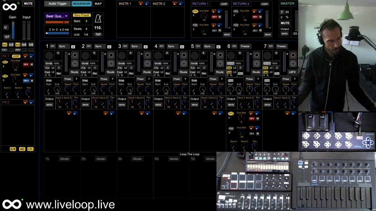 LiveLoop, The Professional Looping Software for Live Music Performance - YouTube