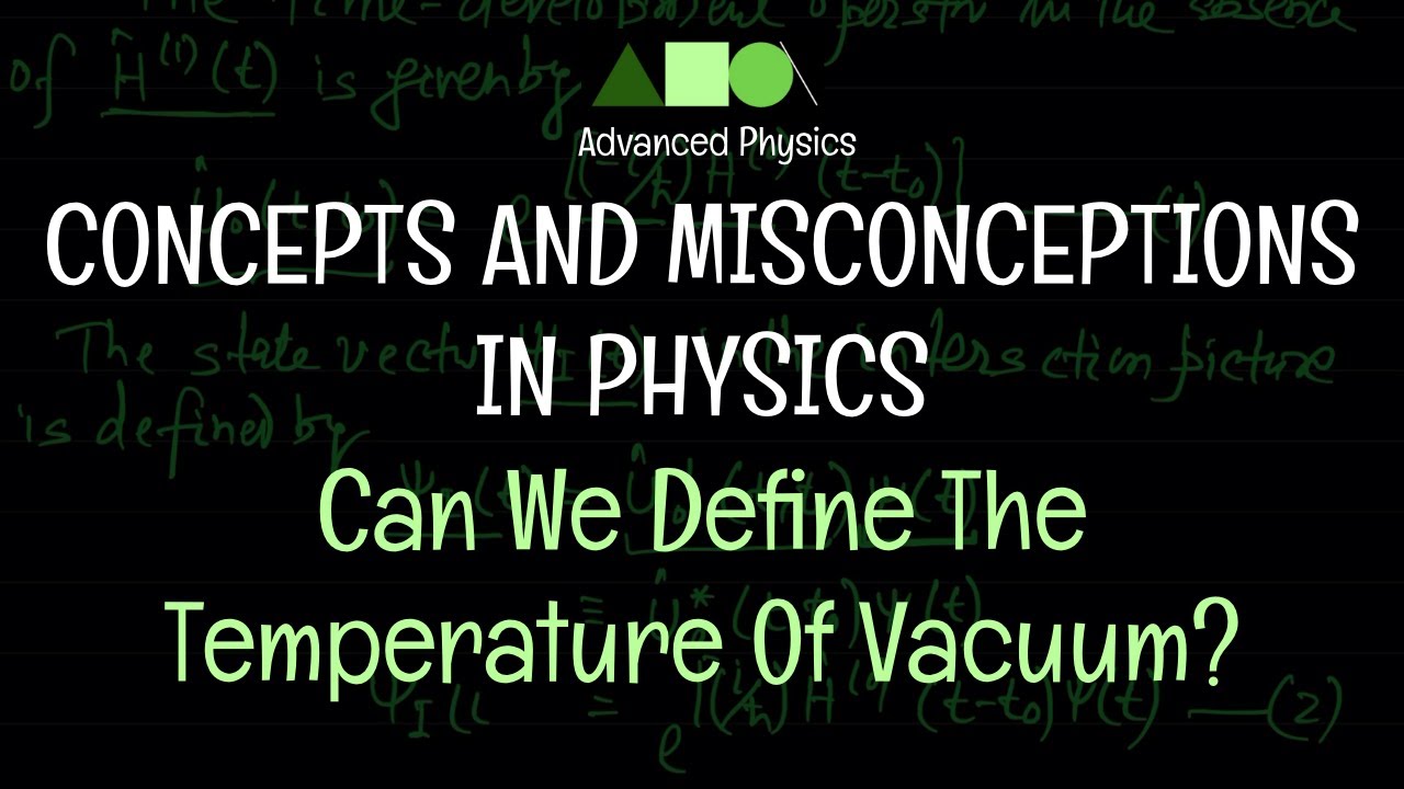 Concepts and Misconceptions In Physics - Can We Define The Temperature ...