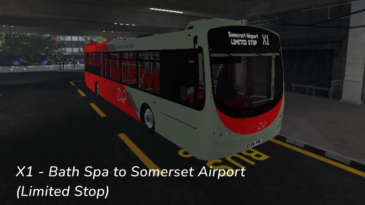 Roblox Bathwick Town - Route X1 - YouTube