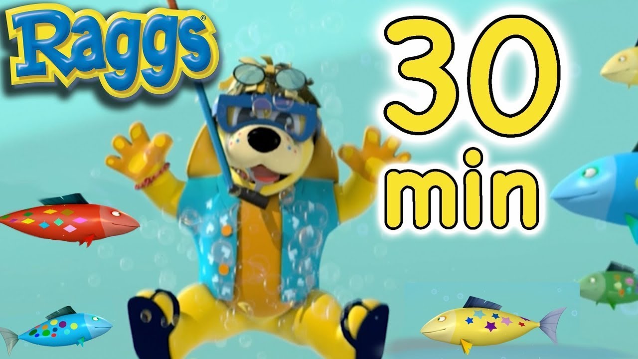 30 min Cartoon for kids COMPILATION 🐠 Raggs TV 🐡 Nursery Rhymes and ...