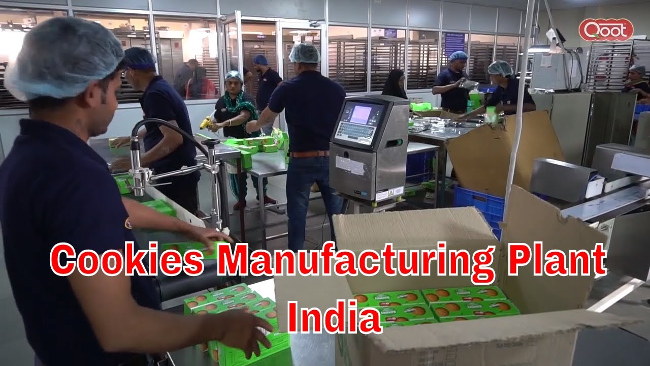 Healthy Cookies Manufacturing Plant of India - YouTube