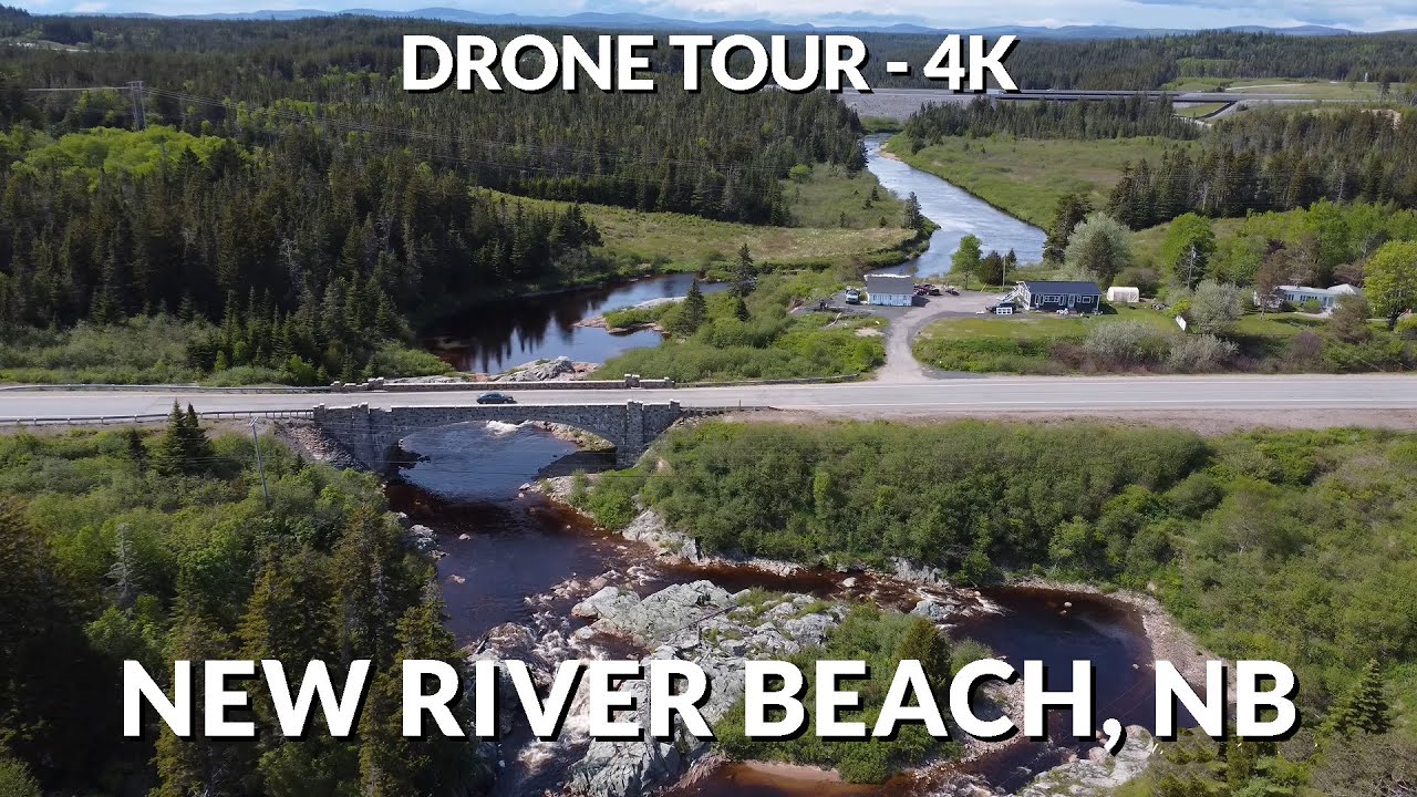 Soar Over New River Beach, New Brunswick in 4K: A Stunning Drone ...
