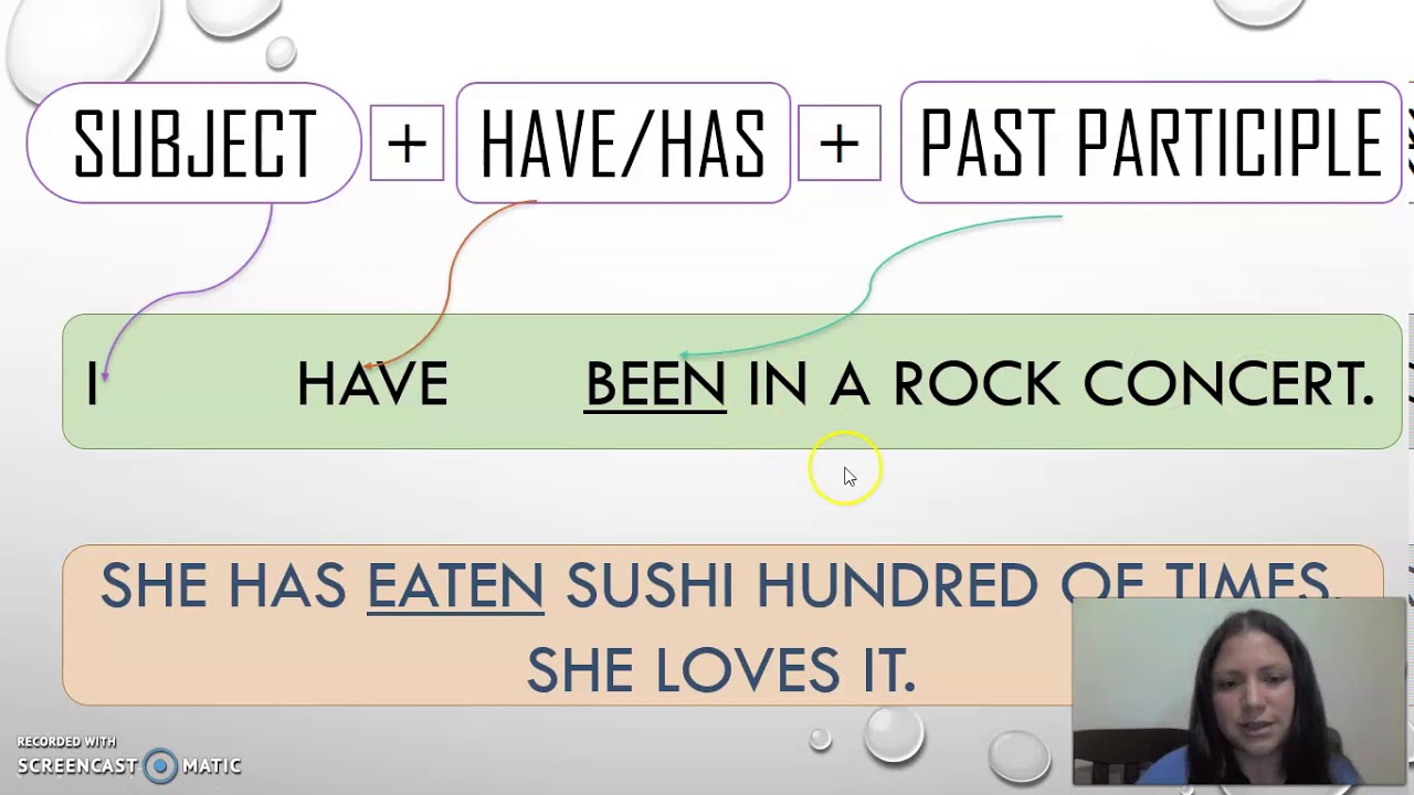 Video 1, Present Perfect with ever and never, Intermediate 1 - YouTube