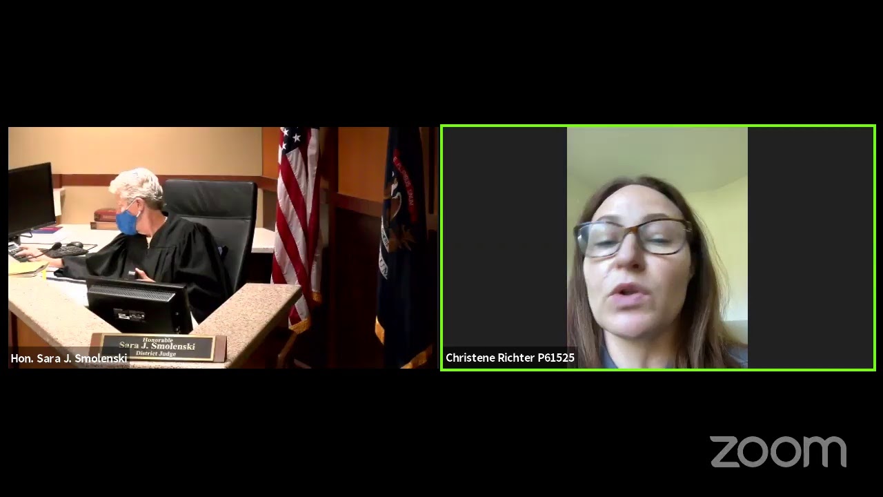 10/13/20 - Judge Sara J. Smolenski's Personal Meeting Room - YouTube