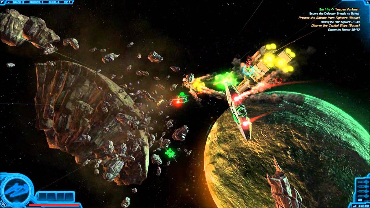 SWTOR-Space battle - Taspan Ambrush - YouTube