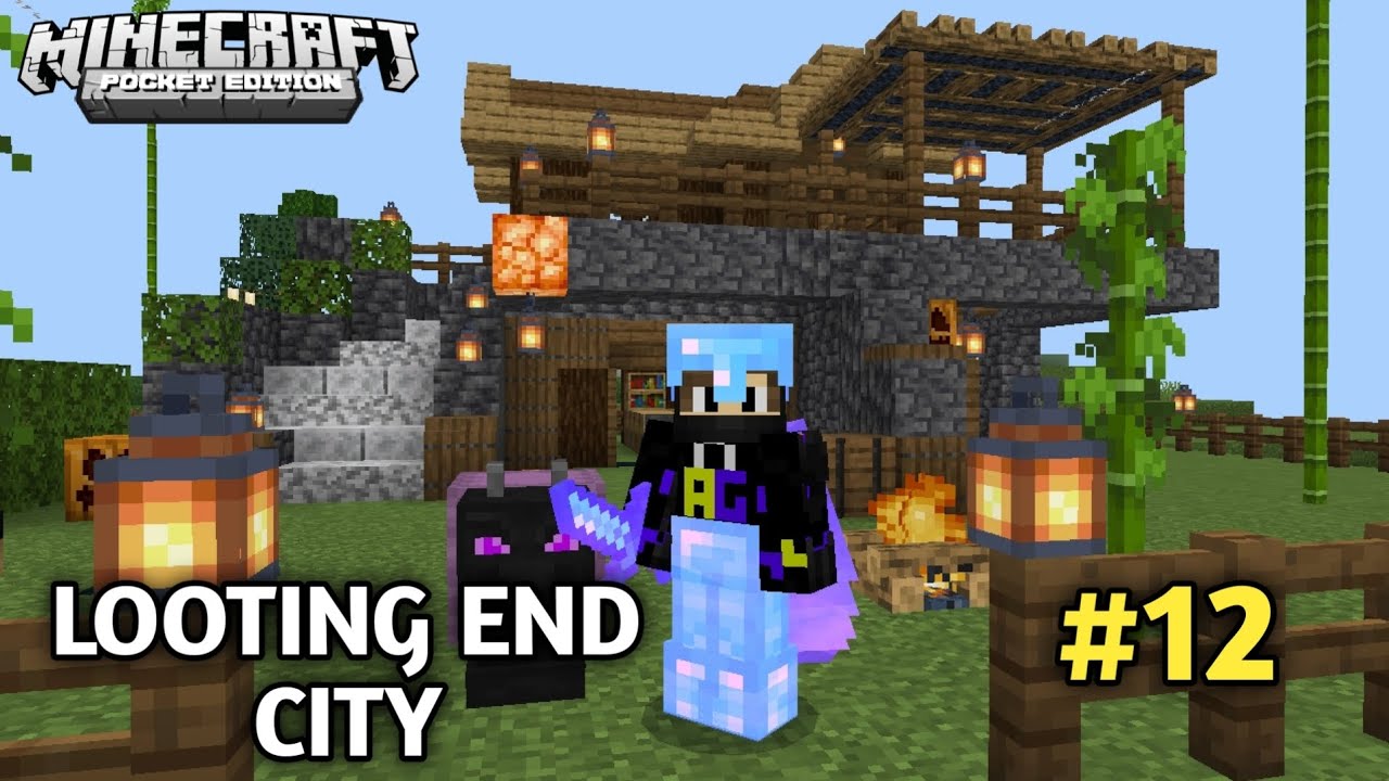 LOOTING END CITY IN MINECRAFT.... (#12) - YouTube