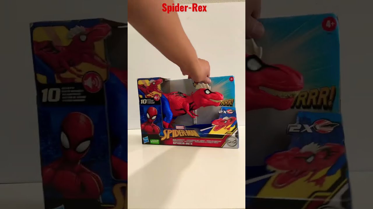 Spiderman T-Rex #spiderman #tyrannosaurus #shorts - YouTube