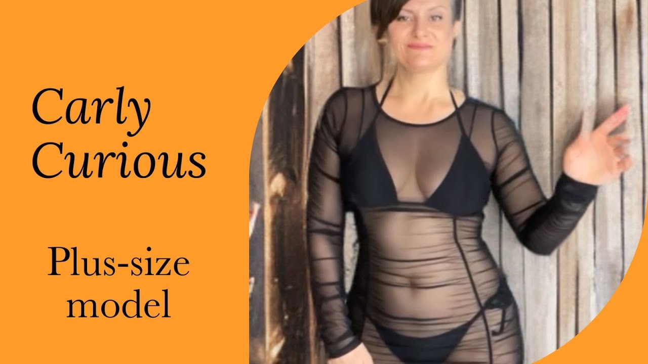 CARLY CURIOUS PLUS SIZE MODEL - YouTube