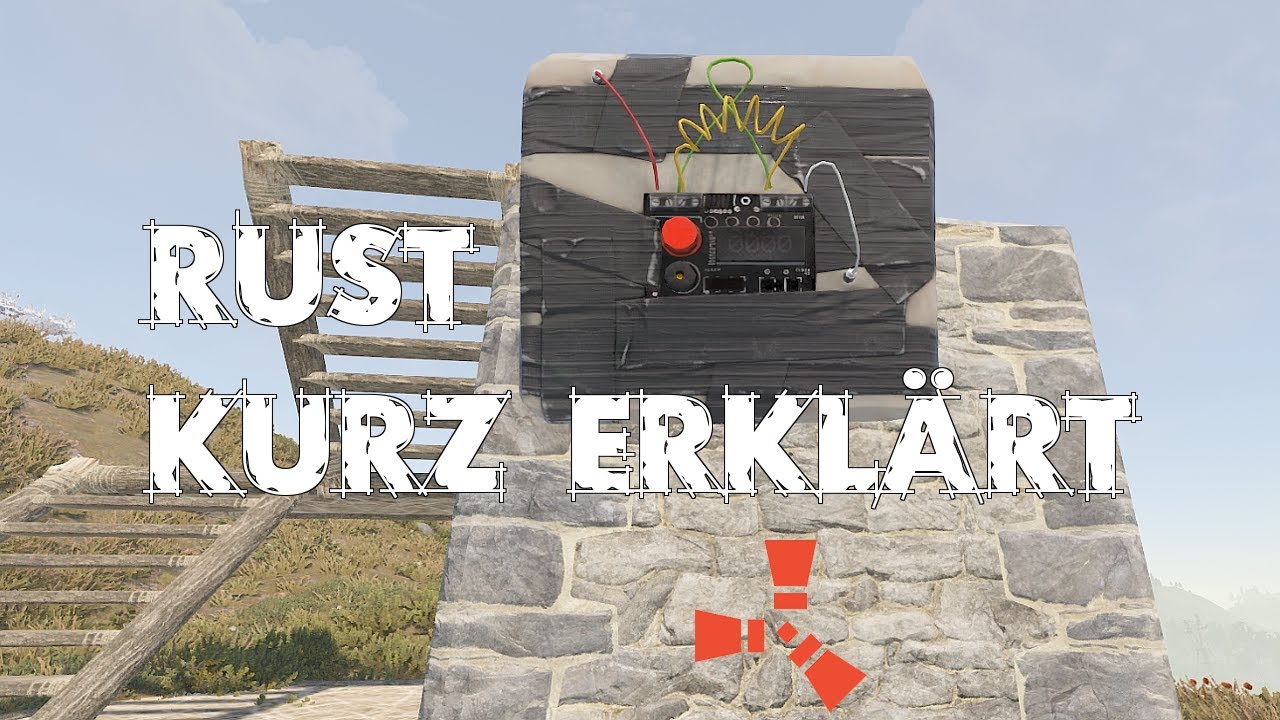 RUST Kurz Erklärt | HILFE | #009 | C4 Damage Stone Wall | Tipps ...