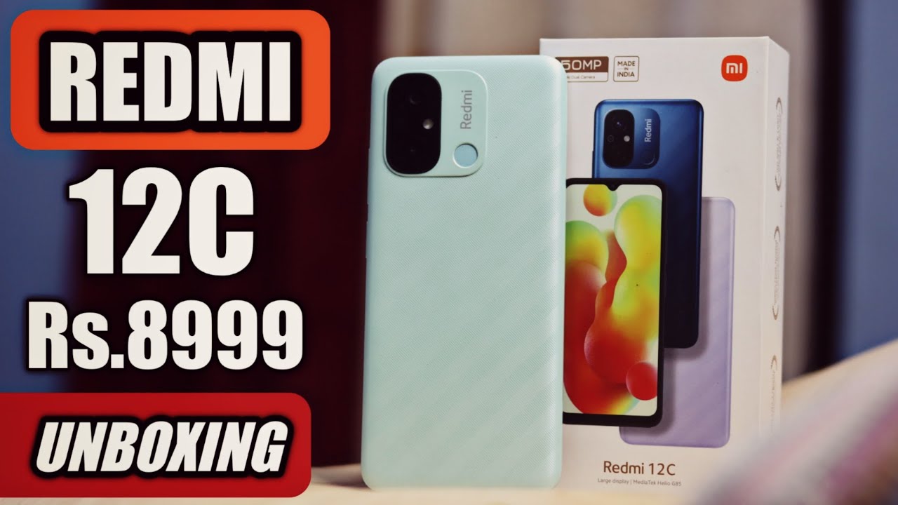 Redmi 12C Unboxing - New Budget King of Redmi ? - YouTube