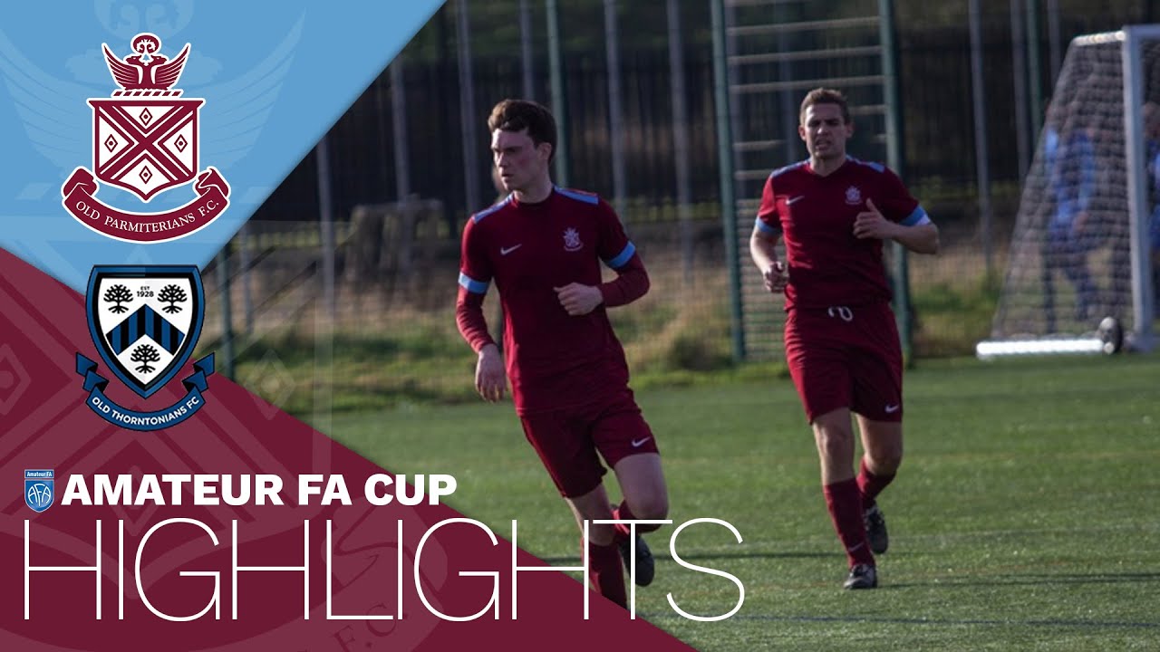 AFA Cup (Highlights): 3rd XI v Old Thorntonians - YouTube