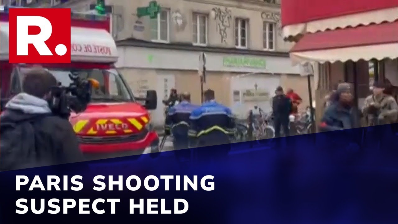 Paris Shooting: Police Swing In Action, Suspect Arrested - YouTube