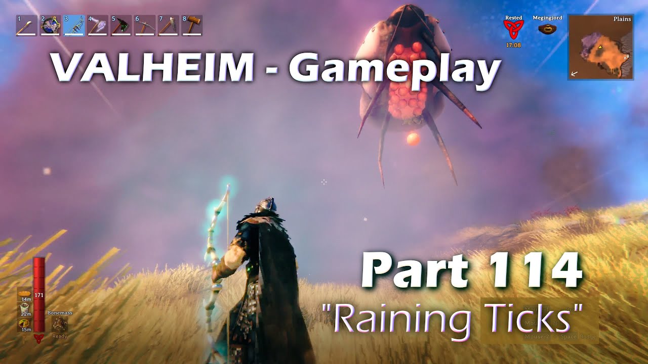 VALHEIM Gameplay Part 114 "Raining Ticks" (no commentary) - YouTube