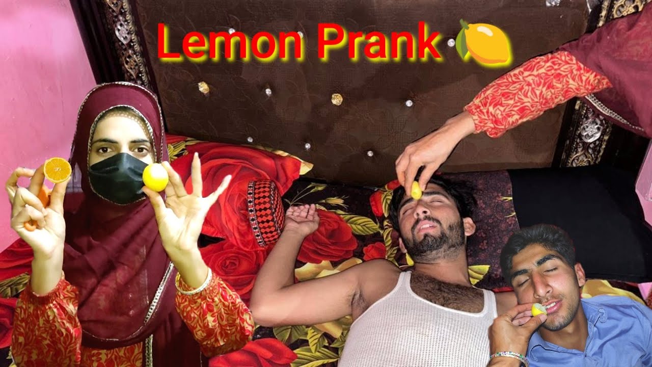 Lemon Prank 😂 in Sehri Time 🤭 || Zaini Baji - YouTube