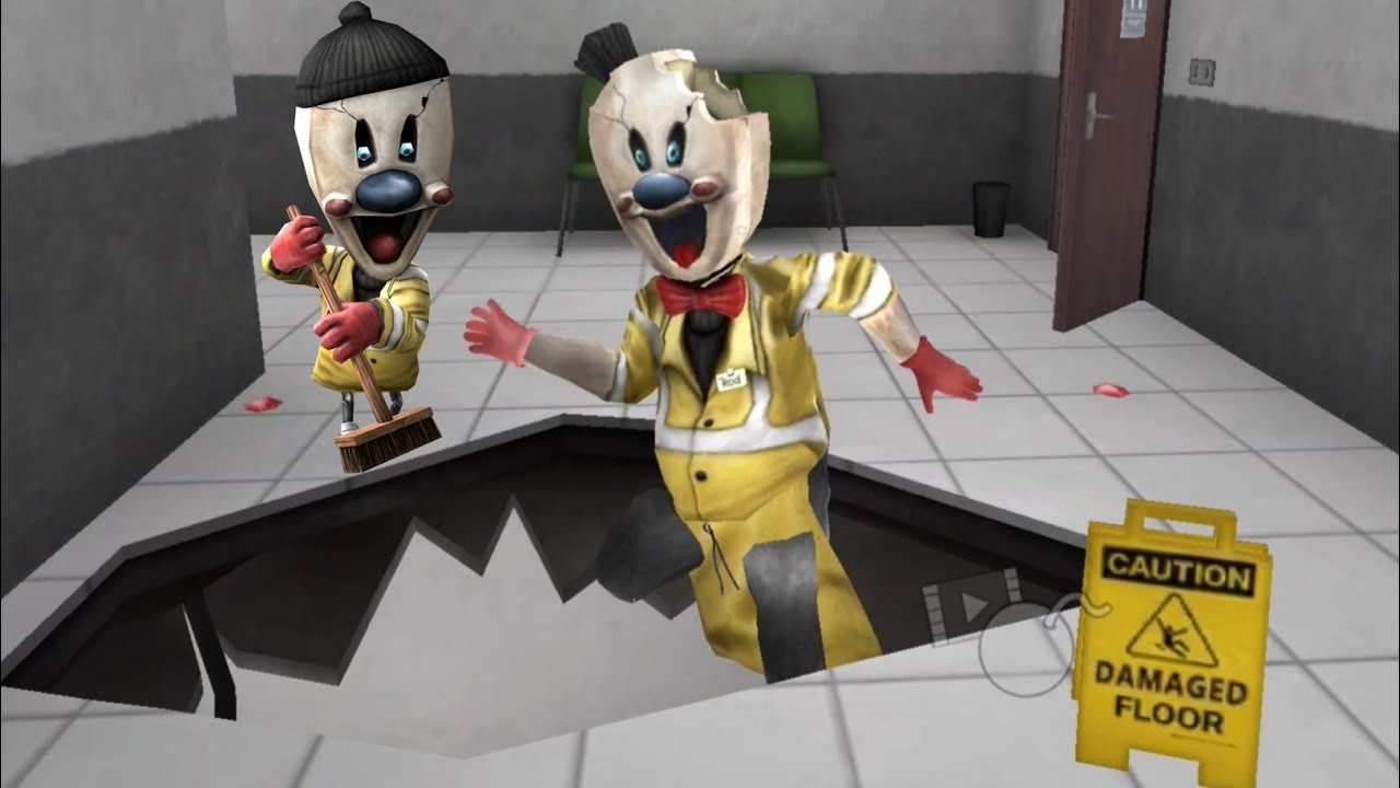 Ice Scream 4 Rod Is Cleaner Mini Rod Full Gameplay - YouTube