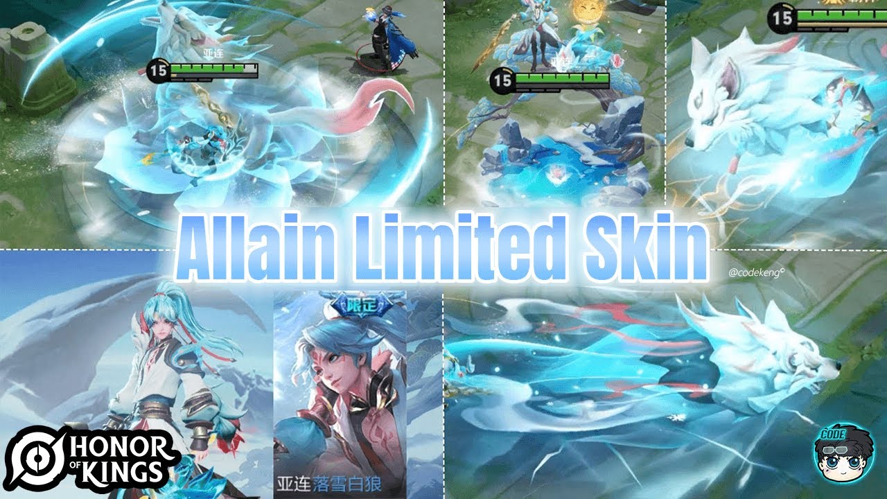 INSANE - ALLAIN - SKIN EFFECT !!! | Honor of Kings Global 2024 - YouTube