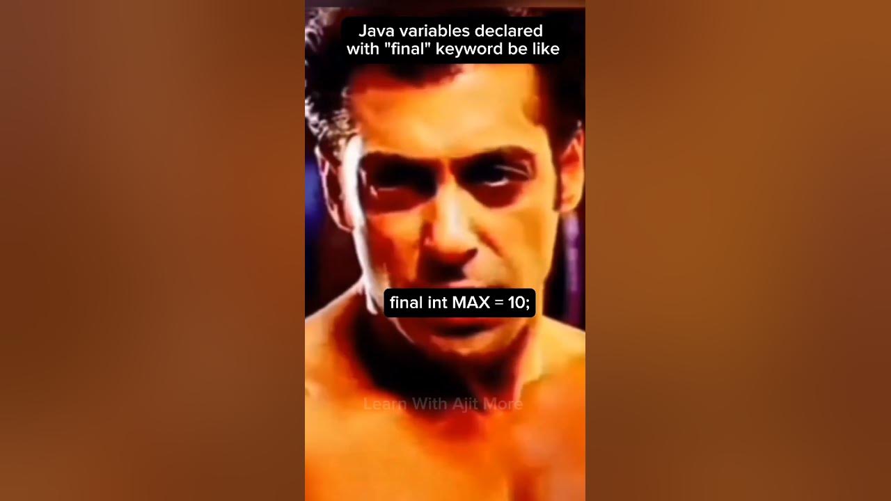 Java Final Variables Explained in a Snap! ⚙️🔒 #shorts #viral - YouTube