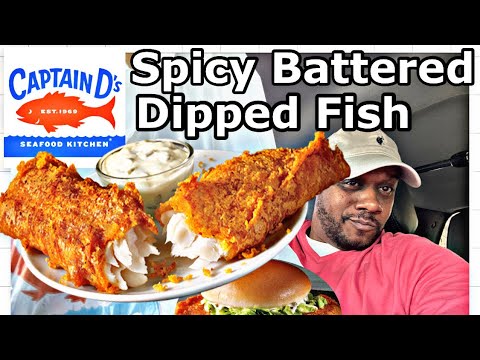 Captain D’s New Spicy Batter Dipped Fish 🐟 - YouTube