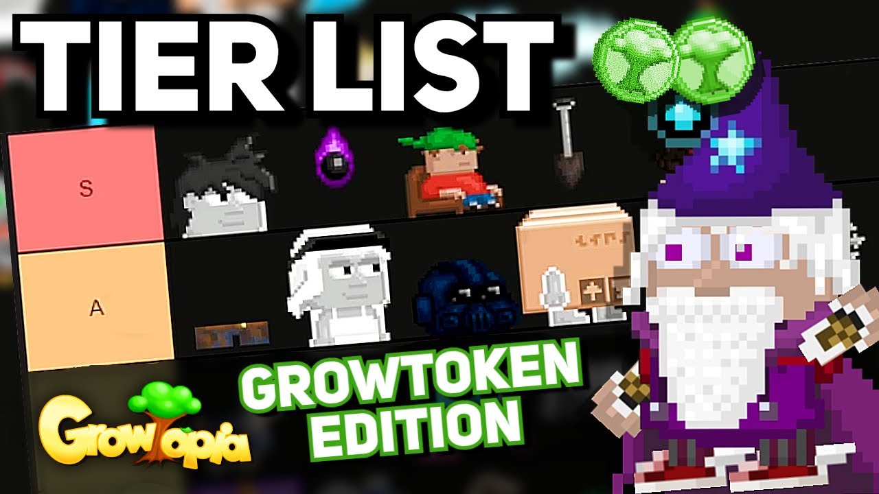 What's the Best Growtoken Item? (Growtopia Tier List) - YouTube