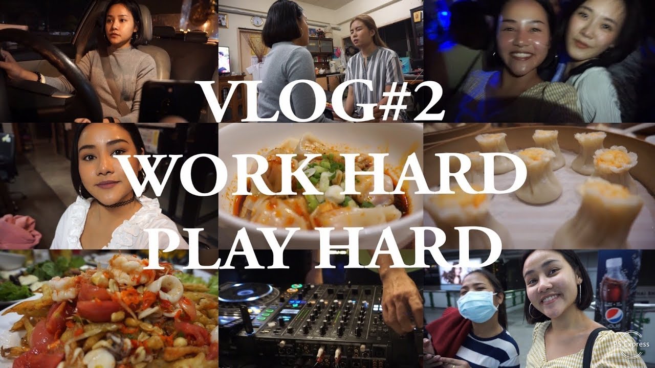 VLOG#2 WORK HARD PLAY HARD l PEAR SUPITCHA - YouTube
