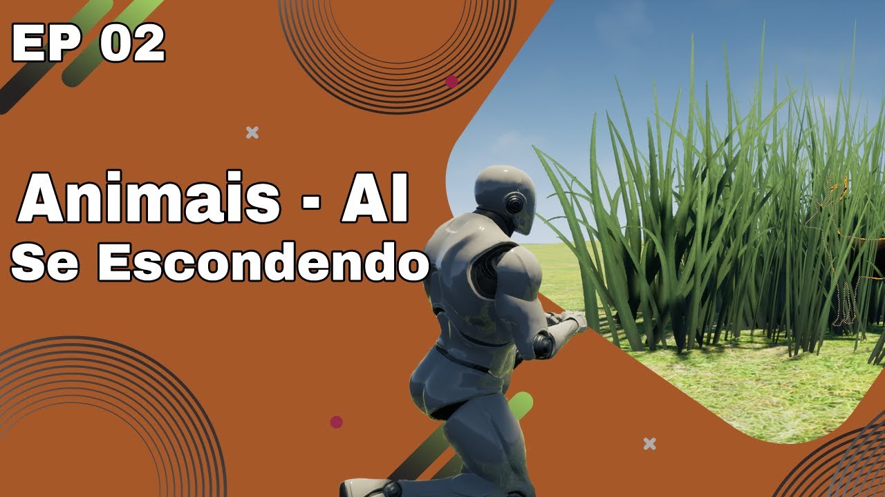 Unreal Engine Tutorial: Criando Inteligência Artificial para se esconder ao detectar o jogador ...