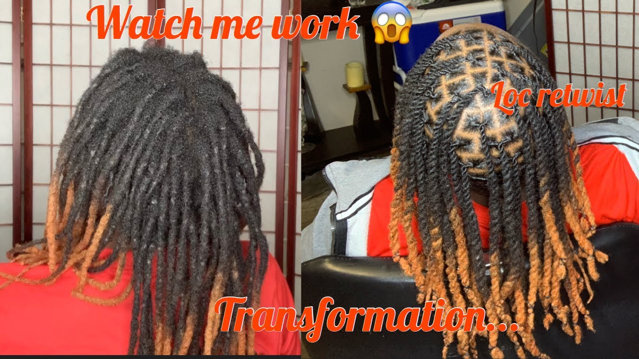 Watch This Transformation Dreads Retwist Locs Youtube