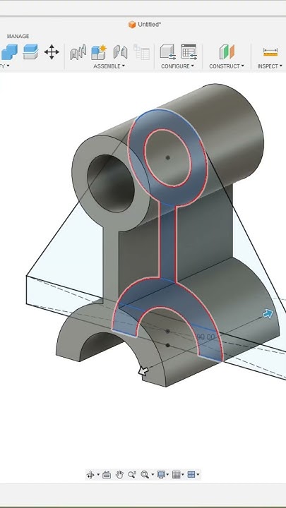 Fusion360 Part Modeling Tutorial 111 Design 3dmodeling Modelingtutorial Engineering