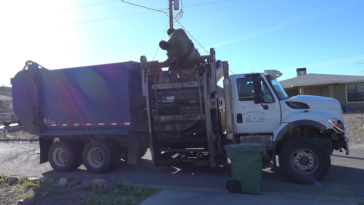The One & Only: Scorpion Commercial Side Loader Garbage Truck (CSL ...