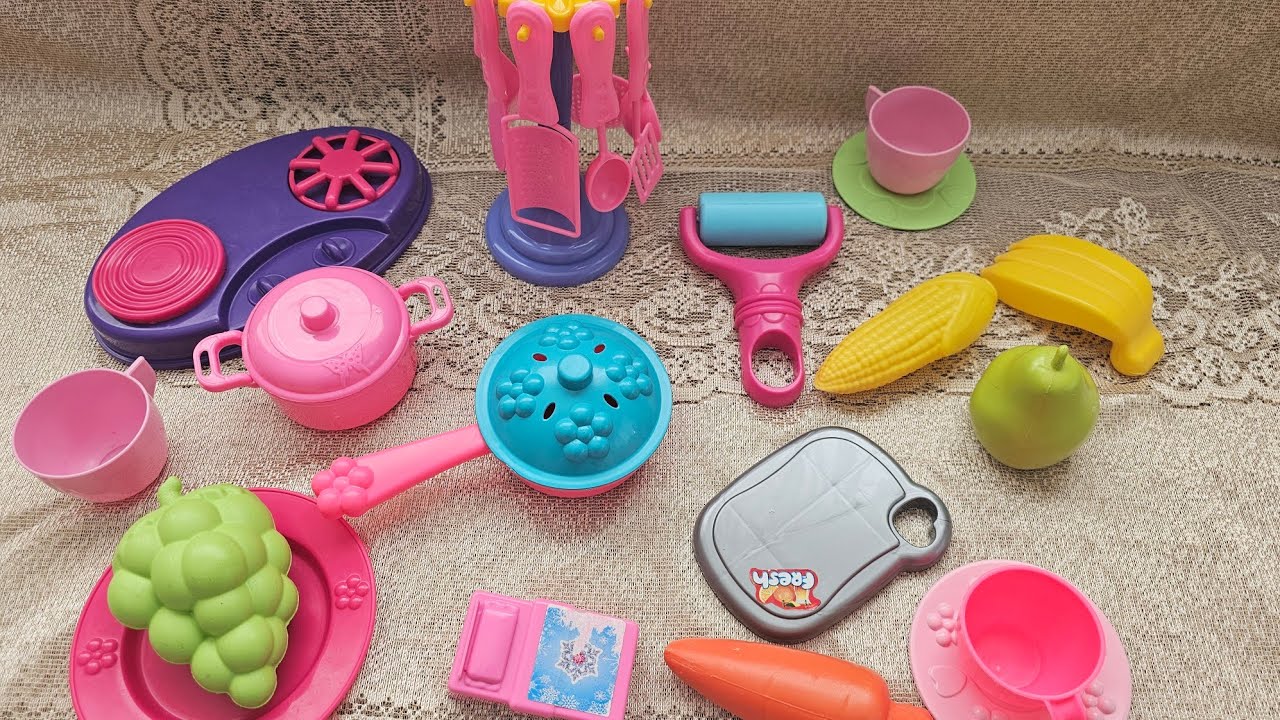 Suprise ASMR 61#Satisfying and dazzling colorful kitchen toys waw This ...