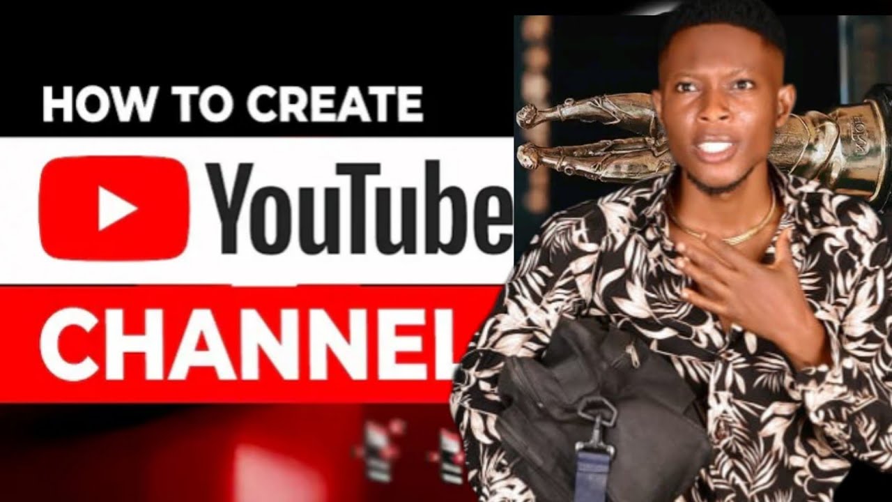 The video is all about how to open YouTube channel with your phone ...