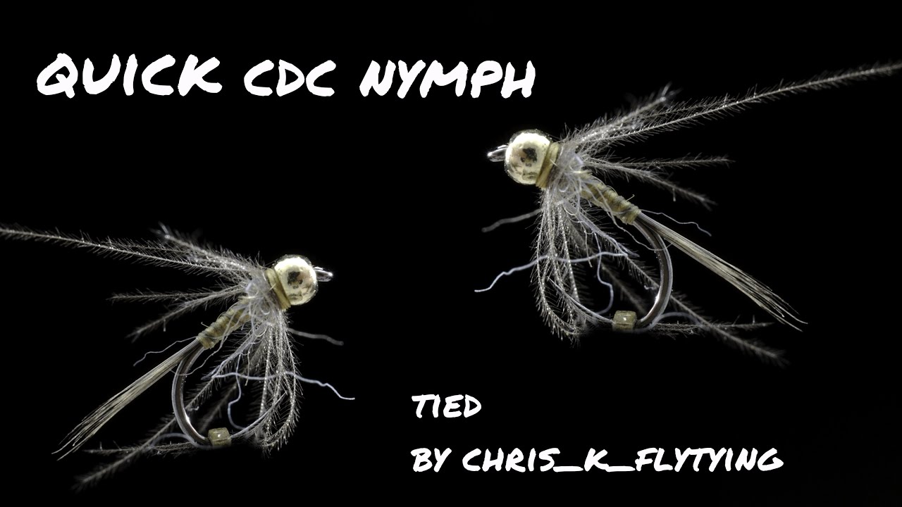 quick cdc nymph - YouTube