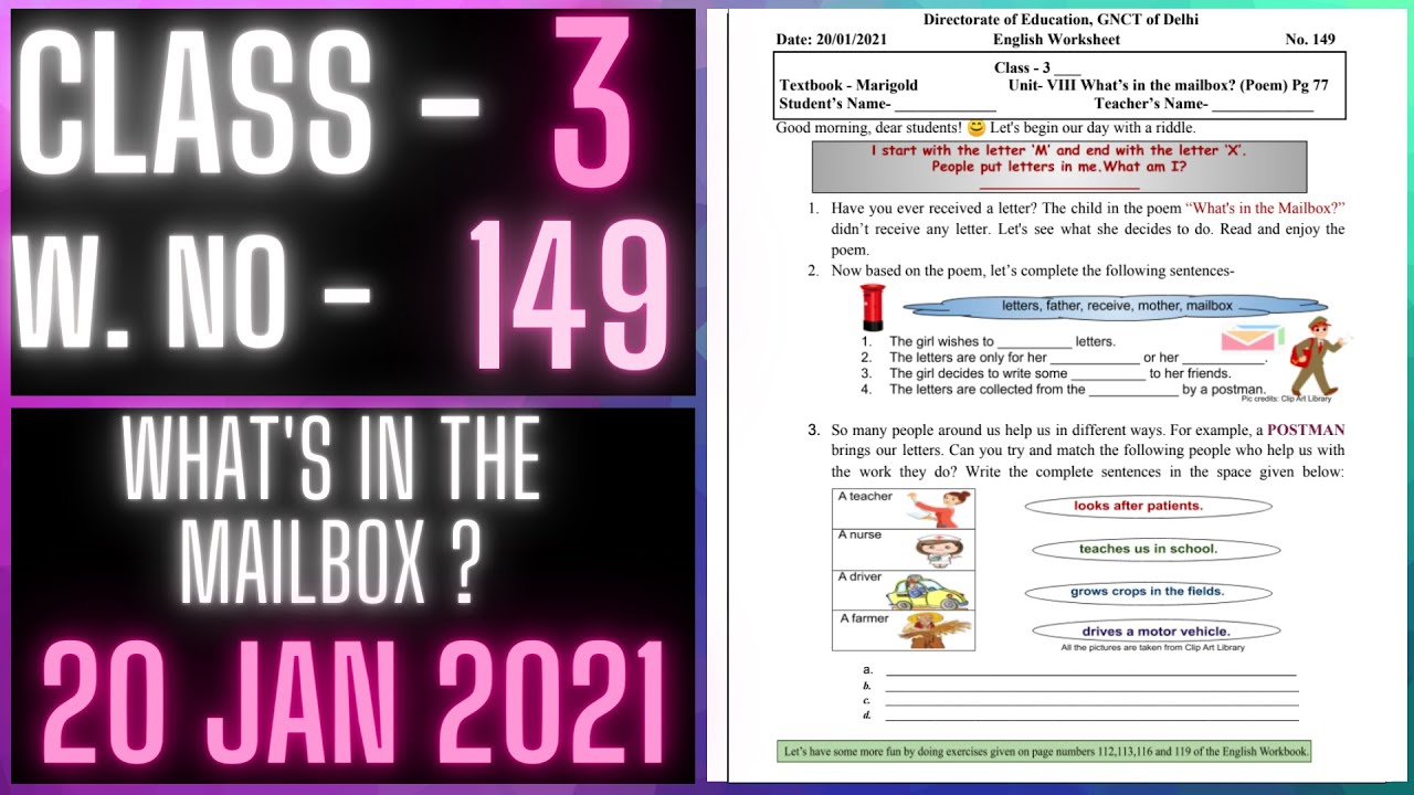 The Mailbox Worksheets January Reproducibles Activities Kindergarten