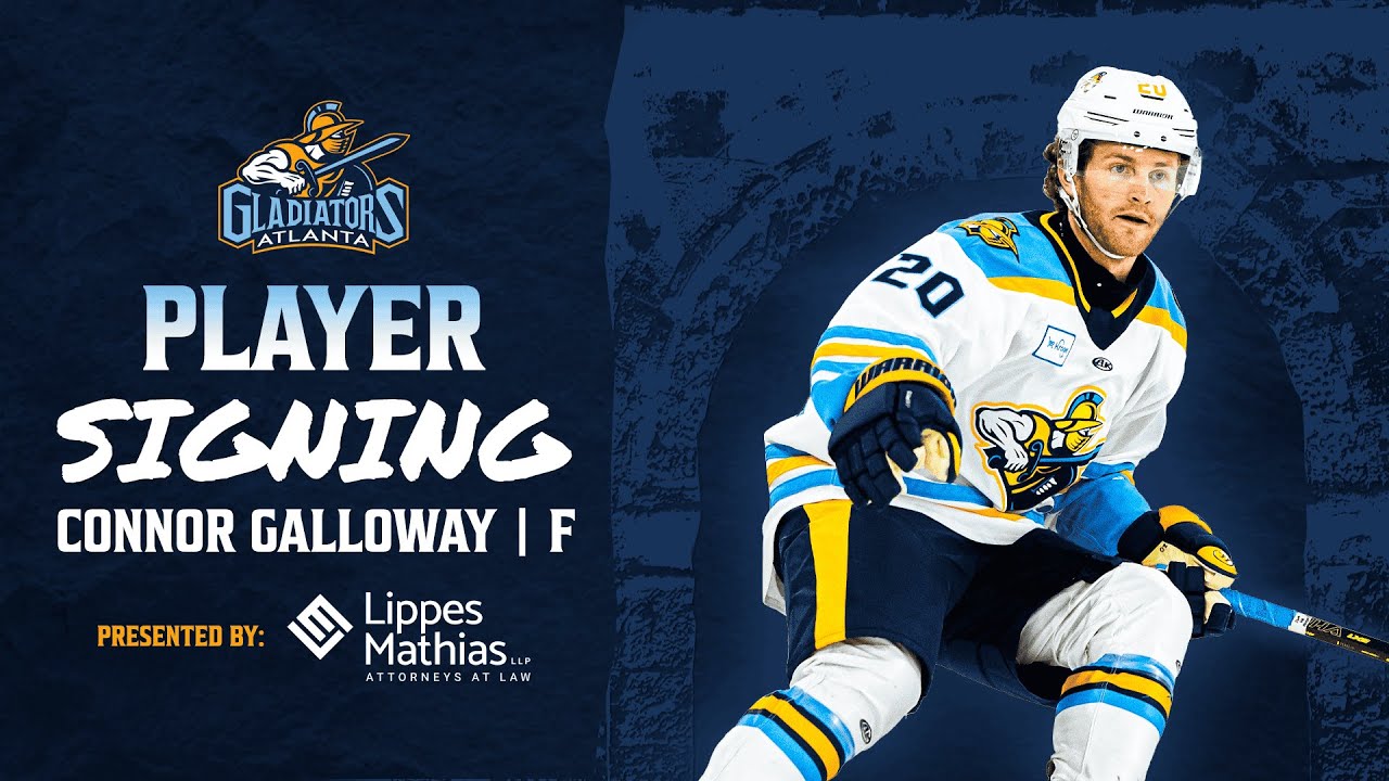 Connor Galloway Player Signing Show Presented by Lippes Mathias - YouTube