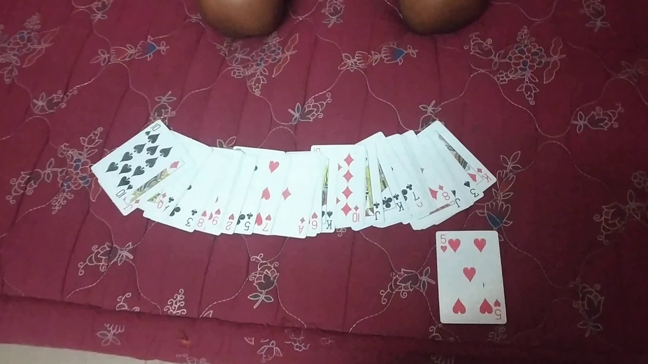 How to do a stop magic card trick - YouTube