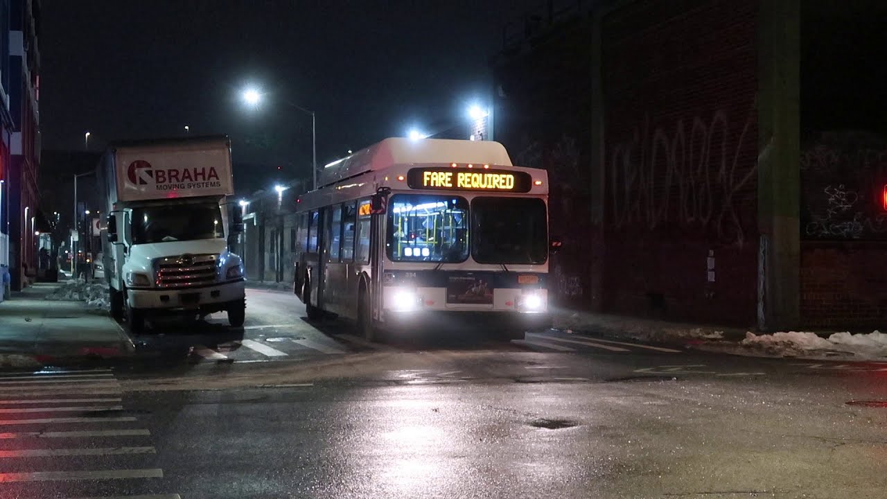 MTA New York City Bus 2011-12 New Flyer Industries C40LF 394 on the B61 ...
