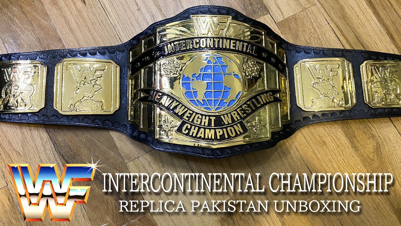 WWF Classic Intercontinental Championship Replica Unboxing - YouTube