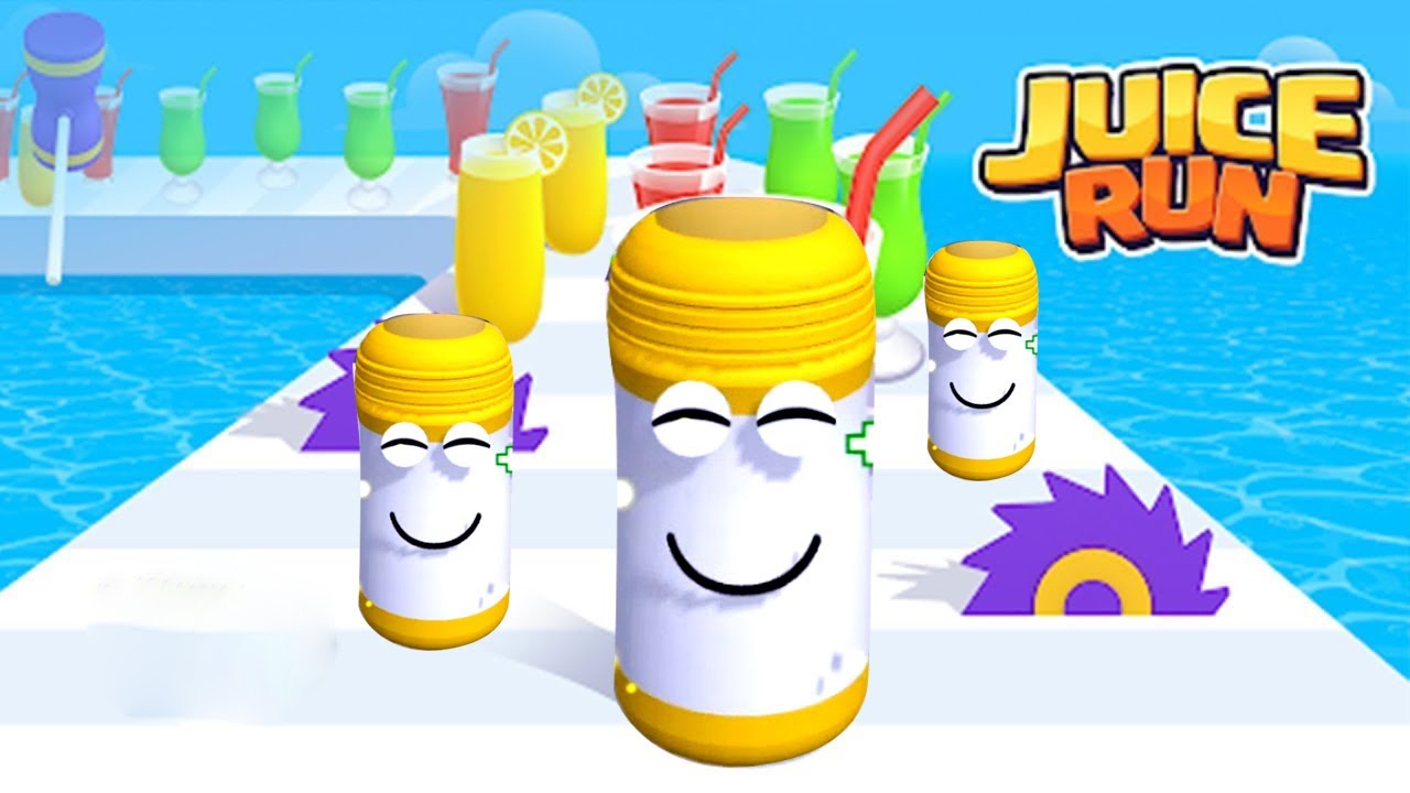 🧃Short game Juice Run - Gameplay For all device fun and easy to paly ...