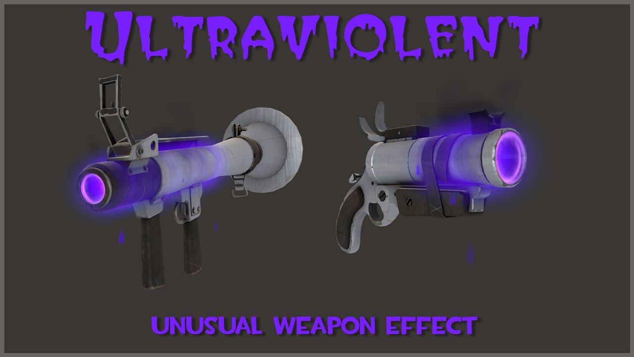 Ultraviolent - Unusual Weapon Effect - In-Game Preview (TF2) - YouTube