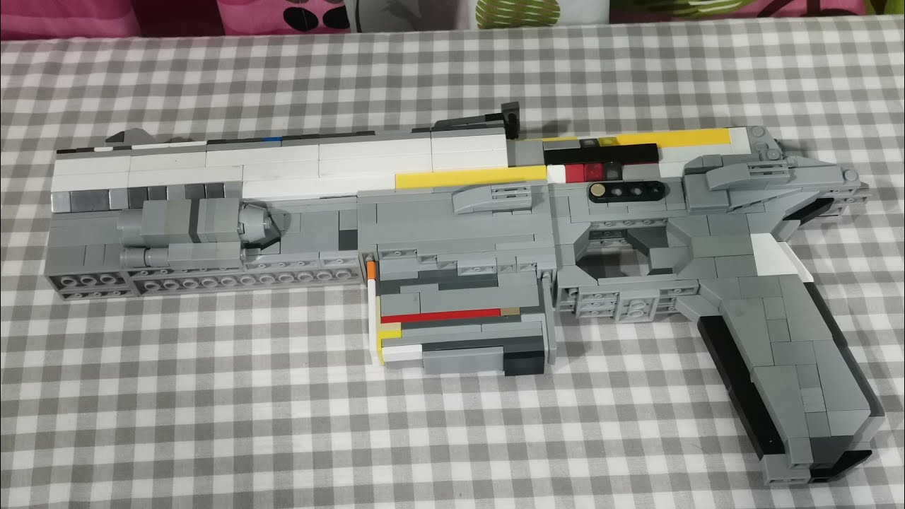 Lego Pistol : Cyberpunk 2077 Malorian Arms 3516 Johnny Silverhand's ...