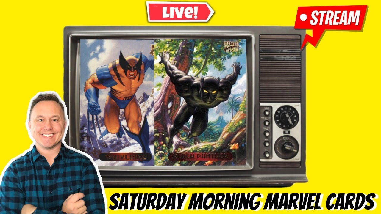 Saturday Morning Marvel Cards | Episode 2 | 1994 Marvel Masterpieces ...