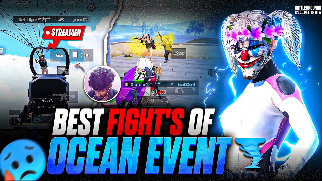 When You Mastered In Ocean Event 🥷 | Fastest 60 FPS Player | BGMI 🔱 ...