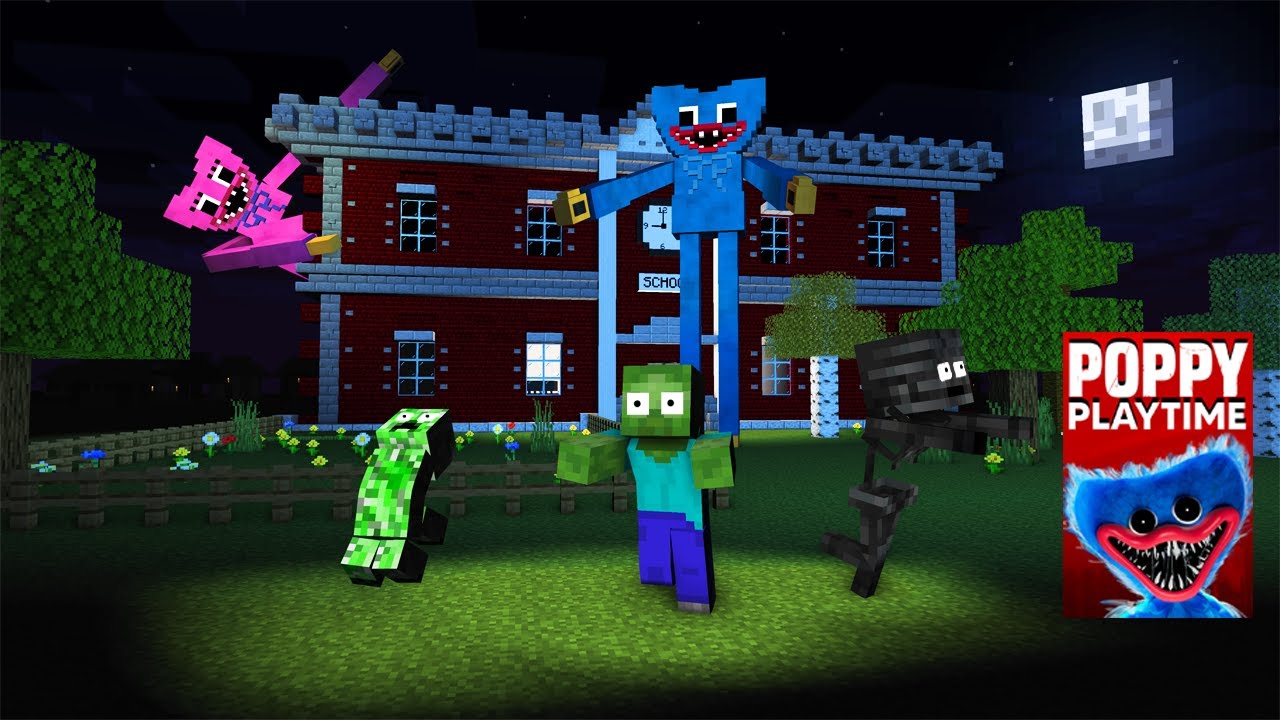 Monster School : POPPY PLAYTIME CHALLENGE - Minecraft Animation - YouTube